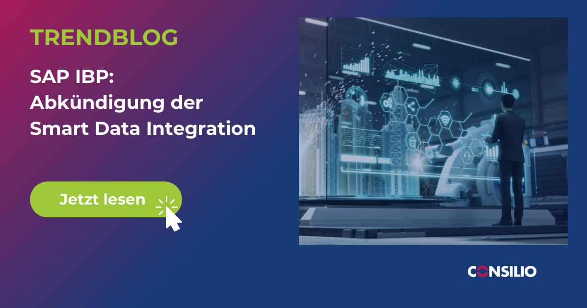 SAP IBP: Discontinuation of Smart Data Integration